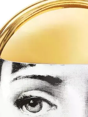 FORNASETTI Tema E Variazioni N. 32 Wall Plate - Gold