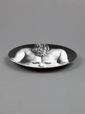 FORNASETTI Plate - Black