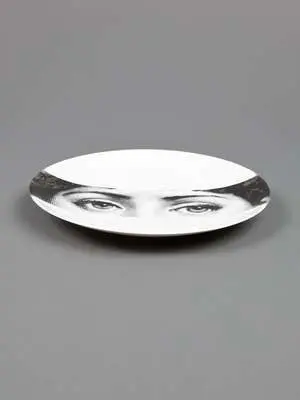 FORNASETTI Eyes Round Plate