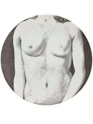 FORNASETTI Plate - Grey