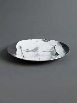FORNASETTI Plate - Grey
