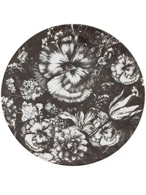FORNASETTI Plate - Black