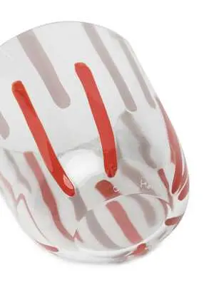 CARLO MORETTI Abstract Stripe Print Glass