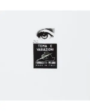 FORNASETTI Plate - White