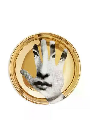 FORNASETTI Tema E Variazioni N. 15 Ashtray - Gold