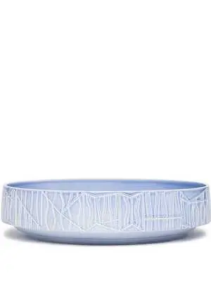BITOSSI HOME Bolo F Celeste Craquelé Bowl - Blue