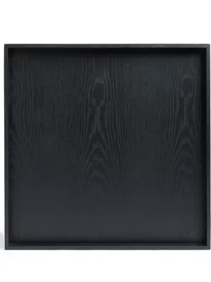 AYTM Large Unity Wooden Tray - Black