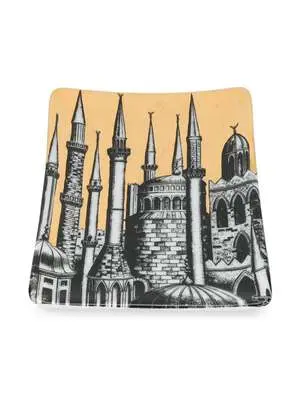 FORNASETTI Minareti Rectangular Ashtray