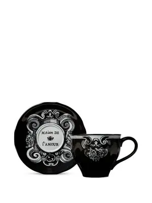 Gucci Star Eye Porcelain Teacup And Saucer Set