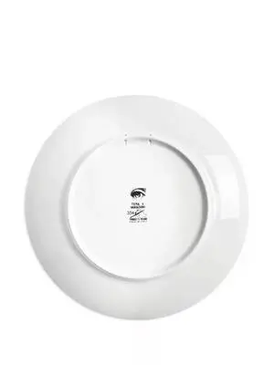 FORNASETTI Silenzio Plate - White