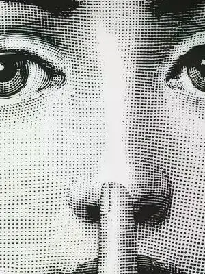 FORNASETTI Tema E Variazioni N.334 Decorative Plate