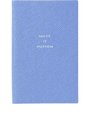 Smythson Panama Notebook - Blue