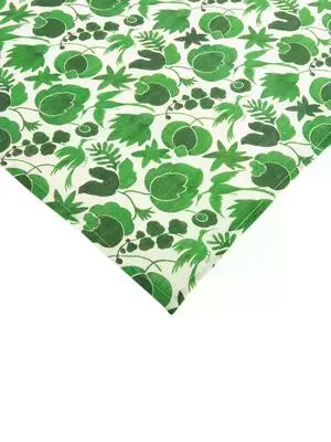 La DoubleJ Set Of 6 Linen Napkins - Green