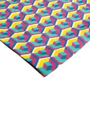 La DoubleJ Geometric Pattern Table Cloth