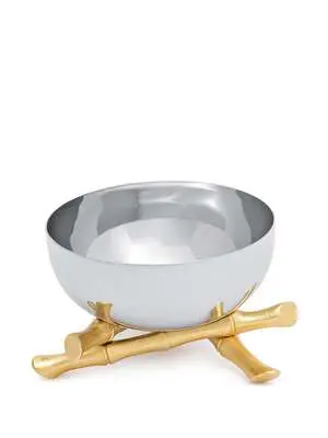 L'Objet Small Bambou Bowl - Metallic