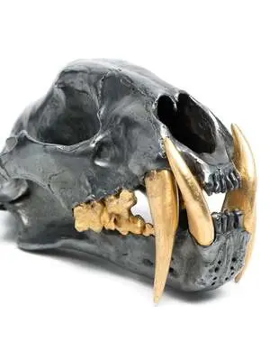 PARTS OF FOUR Leopard Skull Decorative Object