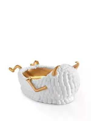 L'Objet X Haas Brothers Lazy Susan Bowl - White