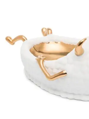 L'Objet X Haas Brothers Lazy Susan Bowl - White