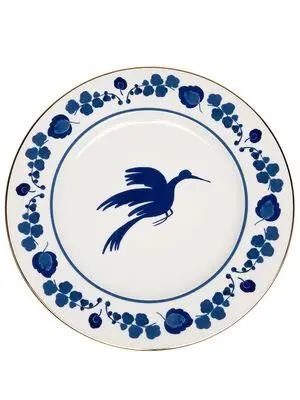 La DoubleJ Wildbird Charger Plate - White