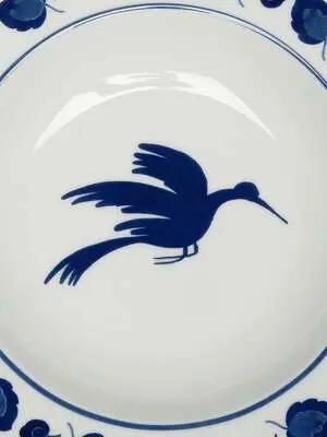 La DoubleJ Wildbird Soup Dish And Dinner Plate