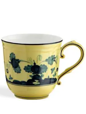 GINORI 1735 Oriente Italiano Porcelain Mug - Yellow