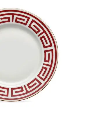 GINORI 1735 Labirinto Soup Plates - Red