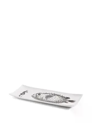 FORNASETTI Pufferfish & Seahorse Tray