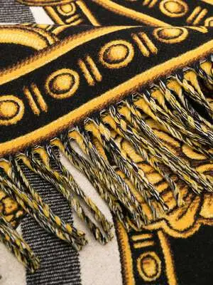 Versace Baroque Pattern Throw Blanket