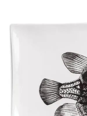 FORNASETTI Pufferish & Seahorse Plate