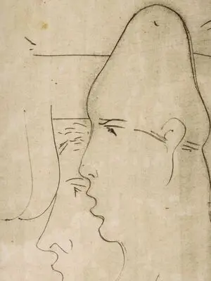 FORNASETTI Erotic Painting