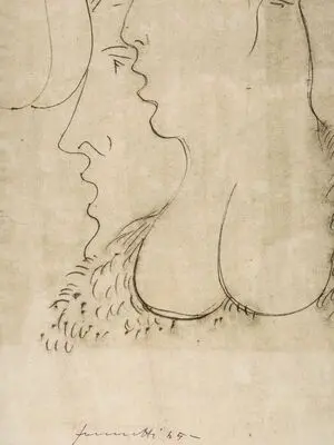 FORNASETTI Erotic Painting