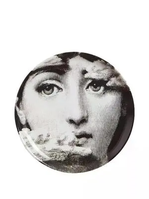 FORNASETTI Tema E Variazioni 139 Coaster - Black