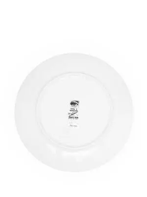 FORNASETTI T&v Ceramic Wall Plate - White