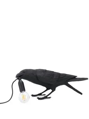 SELETTI Bird Lamp - Black