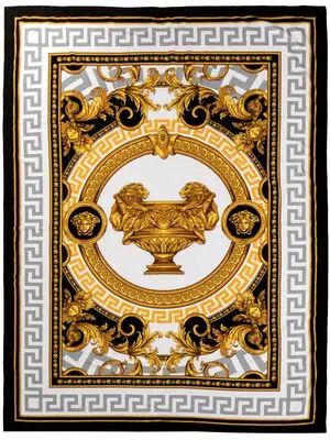 Versace Les Coupe De Dieux Beach Towel