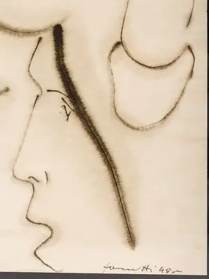 FORNASETTI Erotic Painting - Gold
