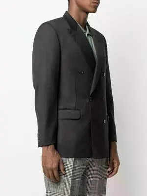 Pierre Cardin 1980s Peak Lapels Double-breasted Blazer
