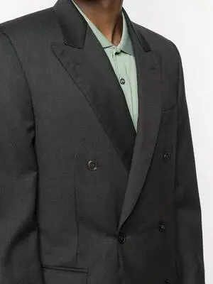 Pierre Cardin 1980s Peak Lapels Double-breasted Blazer
