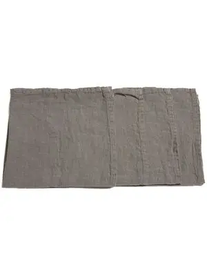 ONCE MILANO Four-set Linen Napkins - Grey