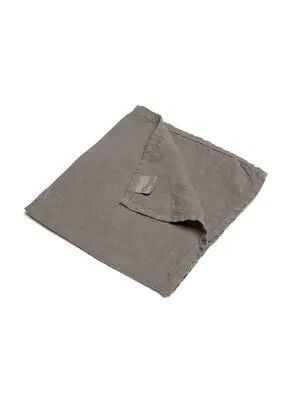 ONCE MILANO Four-set Linen Napkins - Grey