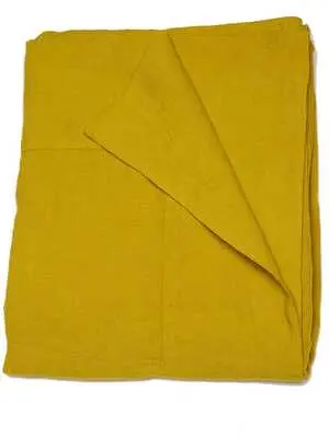 ONCE MILANO Medium Linen Tablecloth - Yellow