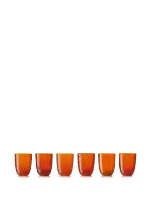 NASONMORETTI Idra Water Glasses - Orange