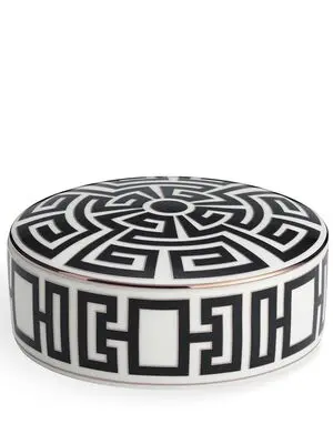 GINORI 1735 Labirinto Trinket Box - Black