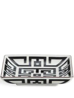 GINORI 1735 Labirinto Trinket Dish - Black