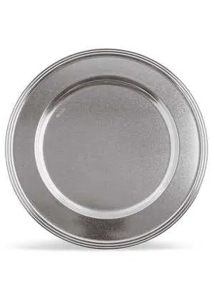 SAMBONET Avenue Stripe-edge Plate - Silver