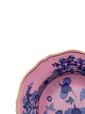 GINORI 1735 Oriente Italiano Porcelain Soup Plate - Pink