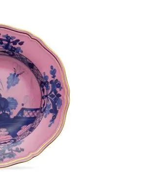 GINORI 1735 Oriente Italiano Porcelain Soup Plate - Pink