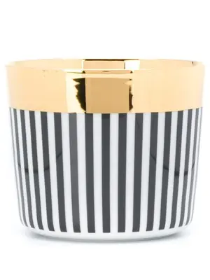 SIEGER BY FÜRSTENBERG Striped Cup - Black