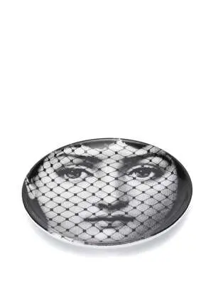 FORNASETTI Face Print Saucer