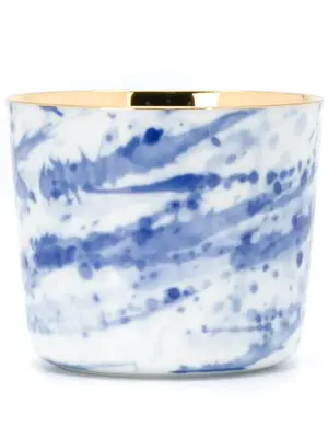 SIEGER BY FÜRSTENBERG Marble-effect Cup - Blue